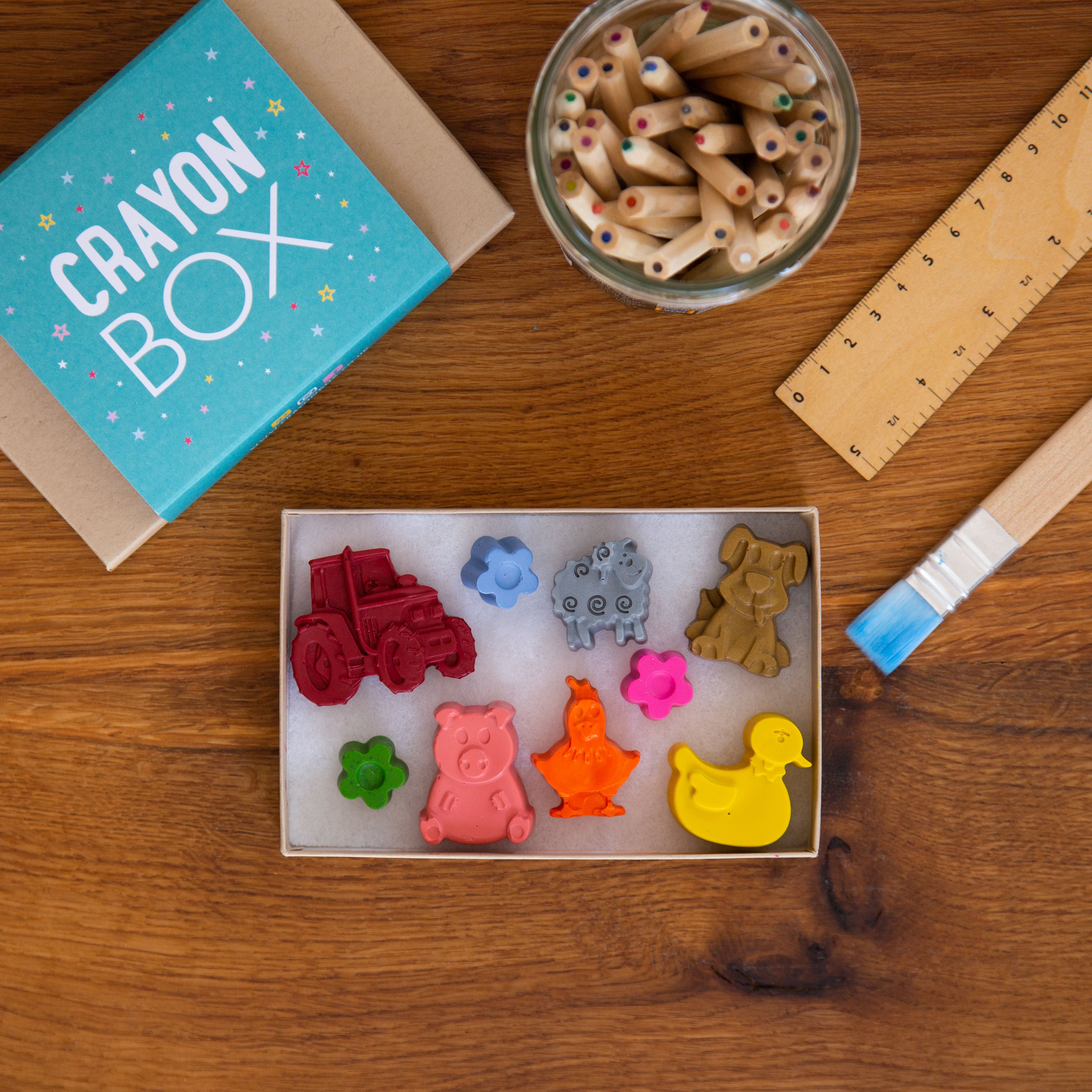 Farm Animal Themed Crayon Box – Wear Milo's