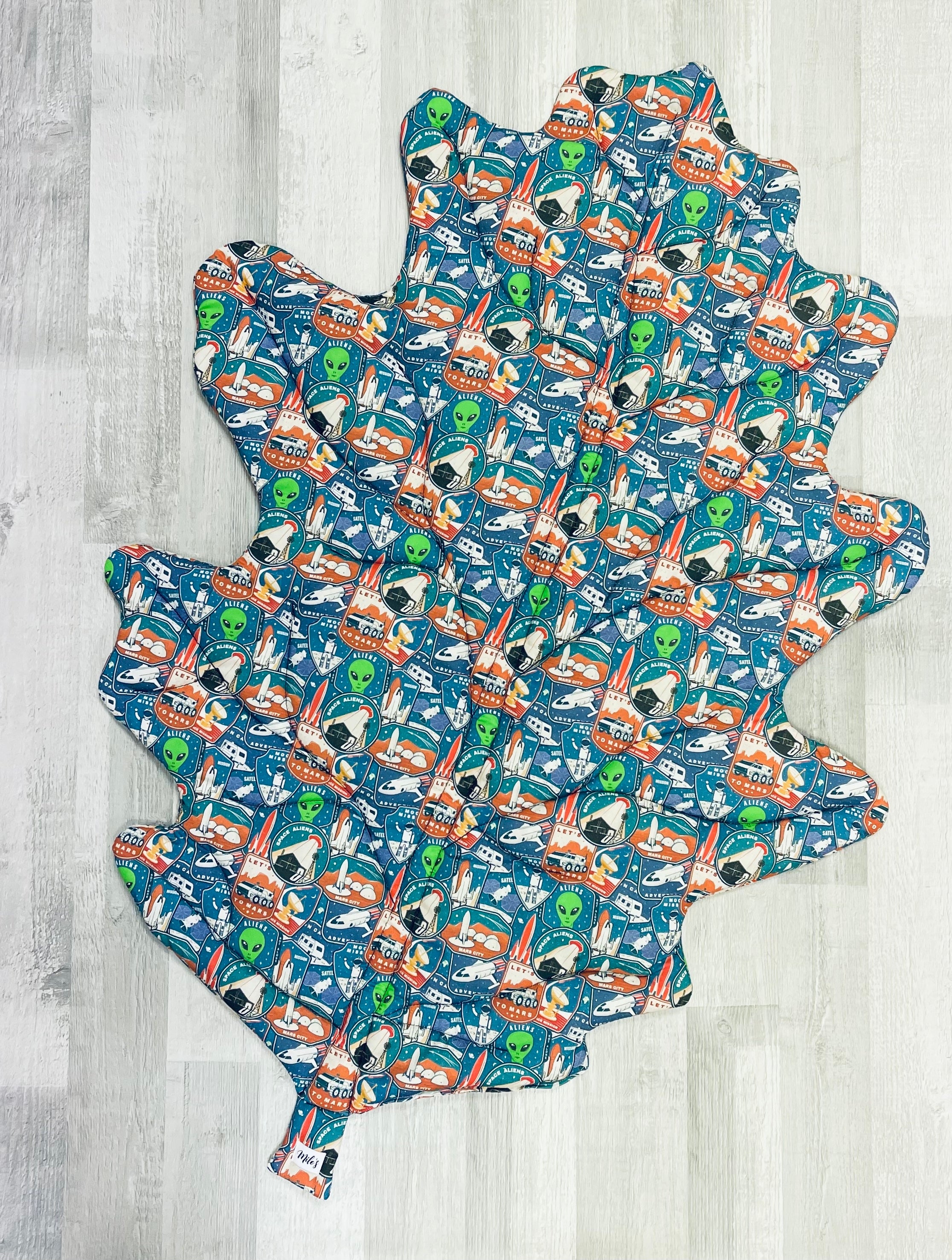 Multi-Use Mat - Space Badges – Wear Milo's