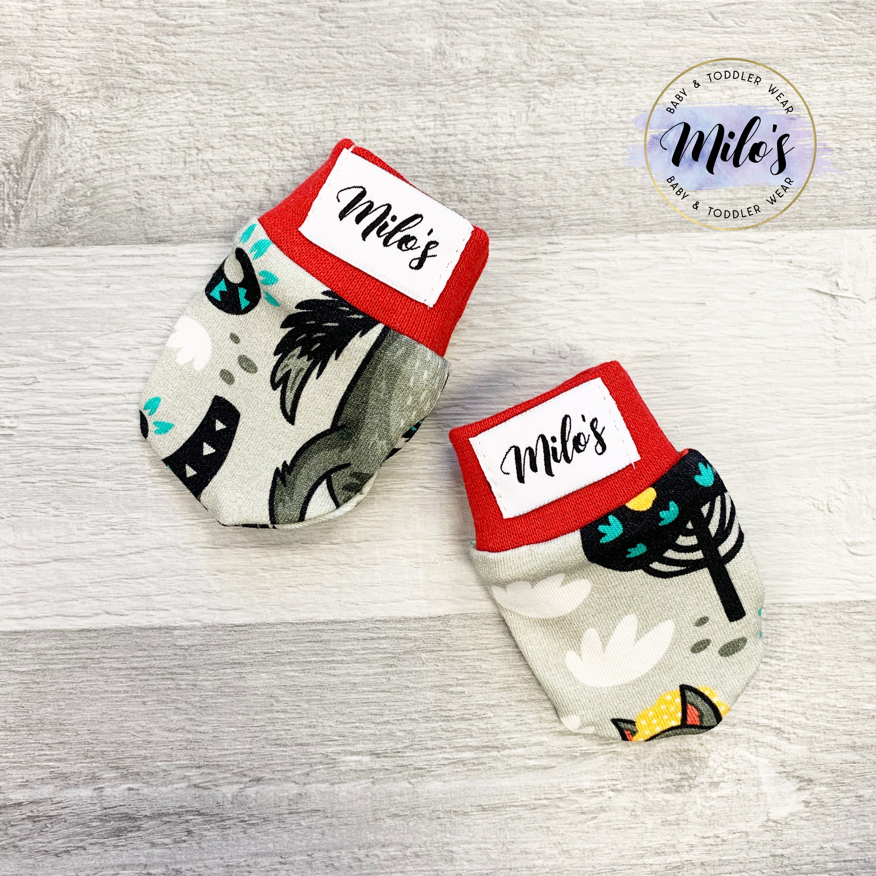 Red Riding Hood Scratch Mitts – Wear Milo's